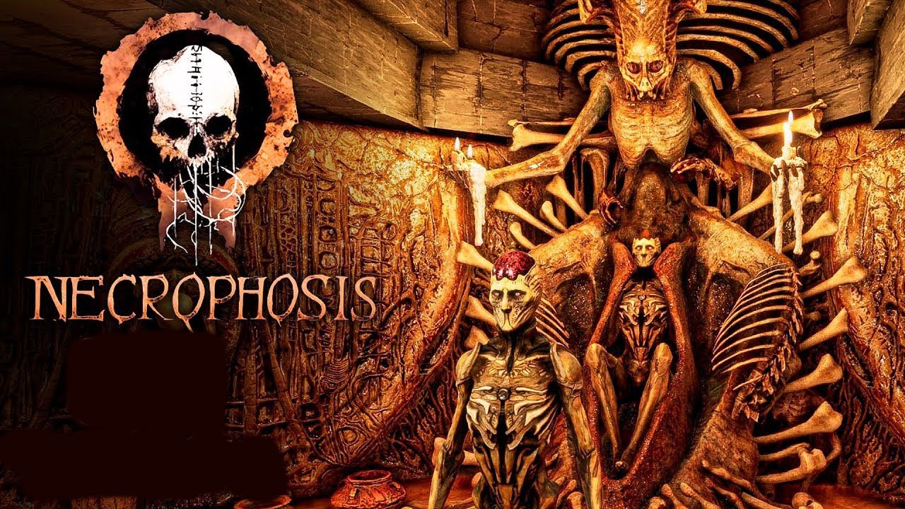 Necrophosis - Full Game playthrough Lovecraftian Creepy horror game ...