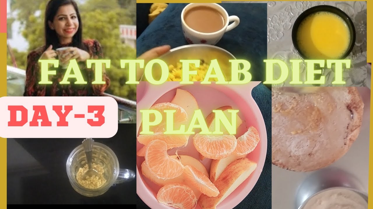 Fat to Fab Diet Plan for weight loss Day -3/#fattofab #thebeautystudio ...