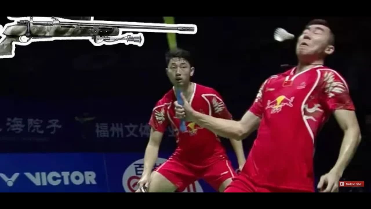 Badminton top funny moments | funny badminton fails| - YouTube