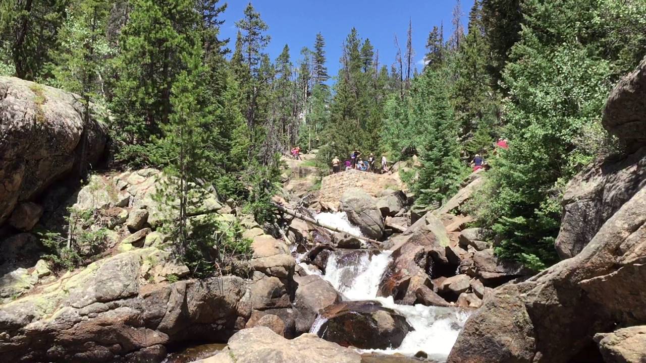 Chasm Falls, Rocky Mountain National Park - YouTube