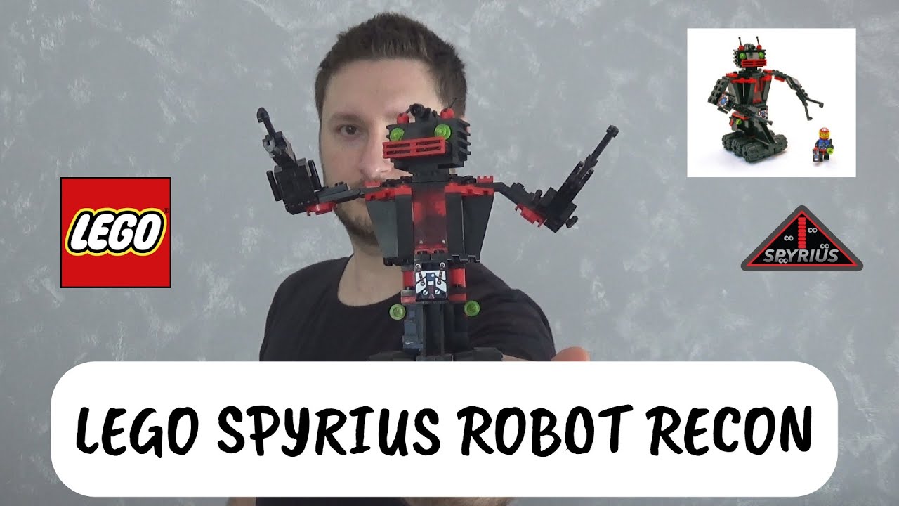 LEGO SPACE SPYRIUS ROBOT RECON set 6889 - YouTube