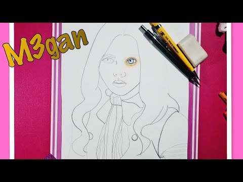 como desenhar Megan passo a passo - YouTube