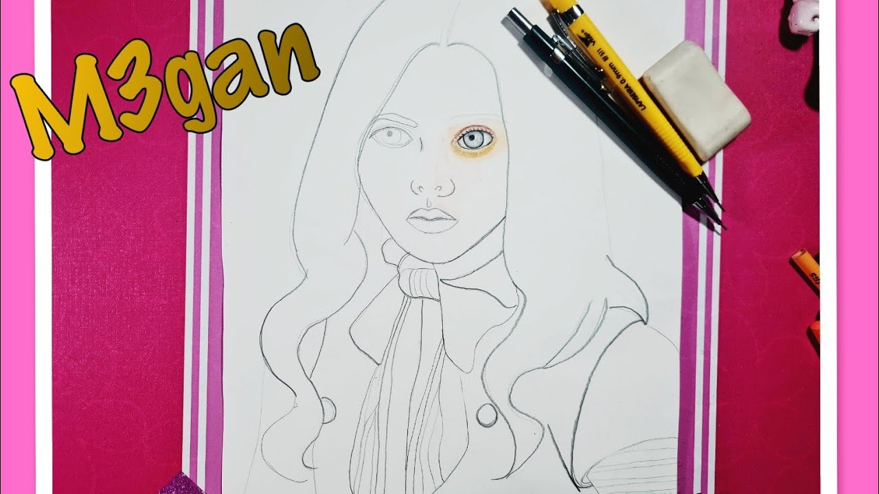 como desenhar Megan passo a passo - YouTube