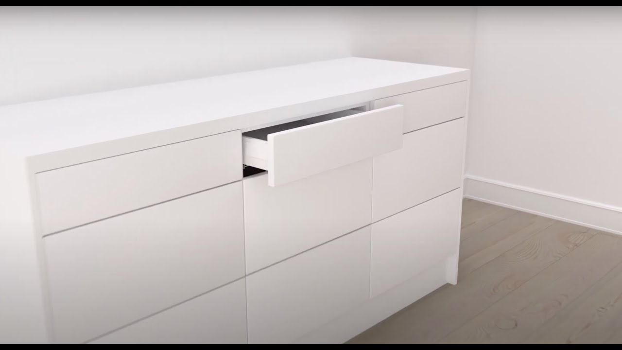 Infinity - How to Remove, Attach and Adjust Drawer Frontals - YouTube
