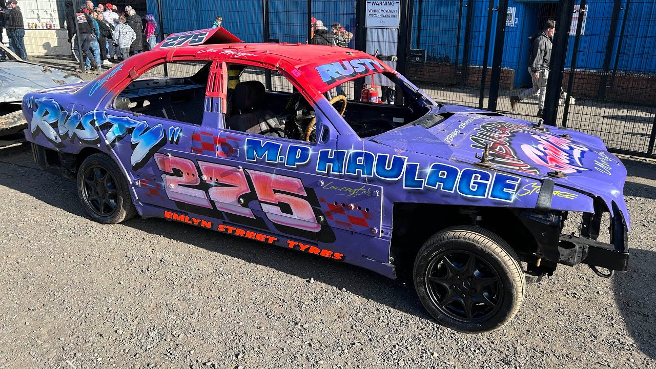 Unlimited Bangers Allcomers 1 Cowdenbeath Racewall 27/04/24. - YouTube