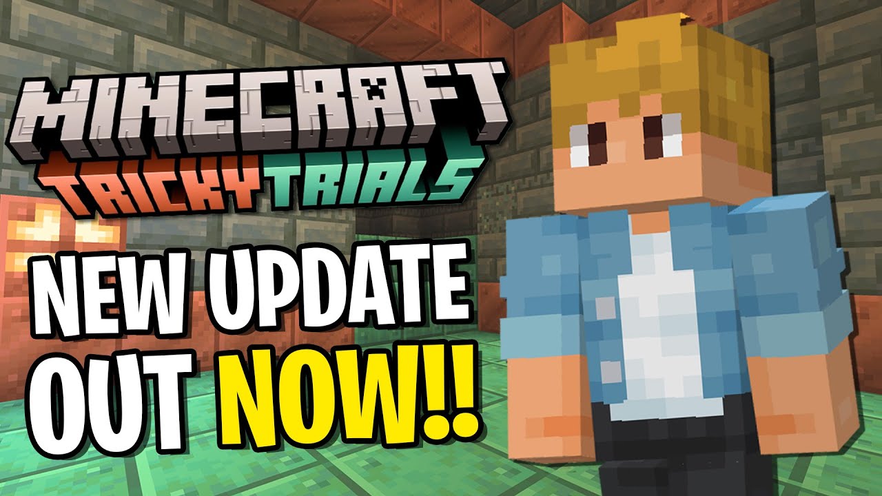 I Played The NEW MINECRAFT UPDATE!! (1.21 Tricky Trials) - YouTube