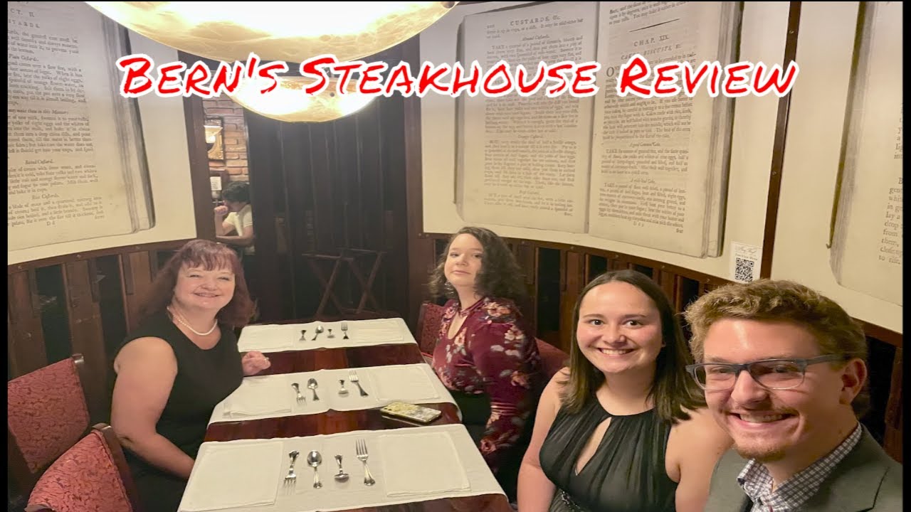World Famous Berns Steak House in Tampa Florida Review - YouTube