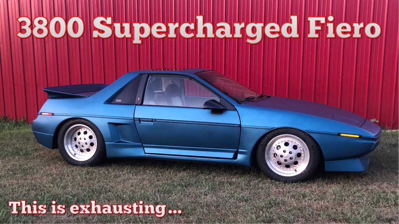 3800 Supercharged Fiero: Fixing a cracked exhaust manifold - YouTube