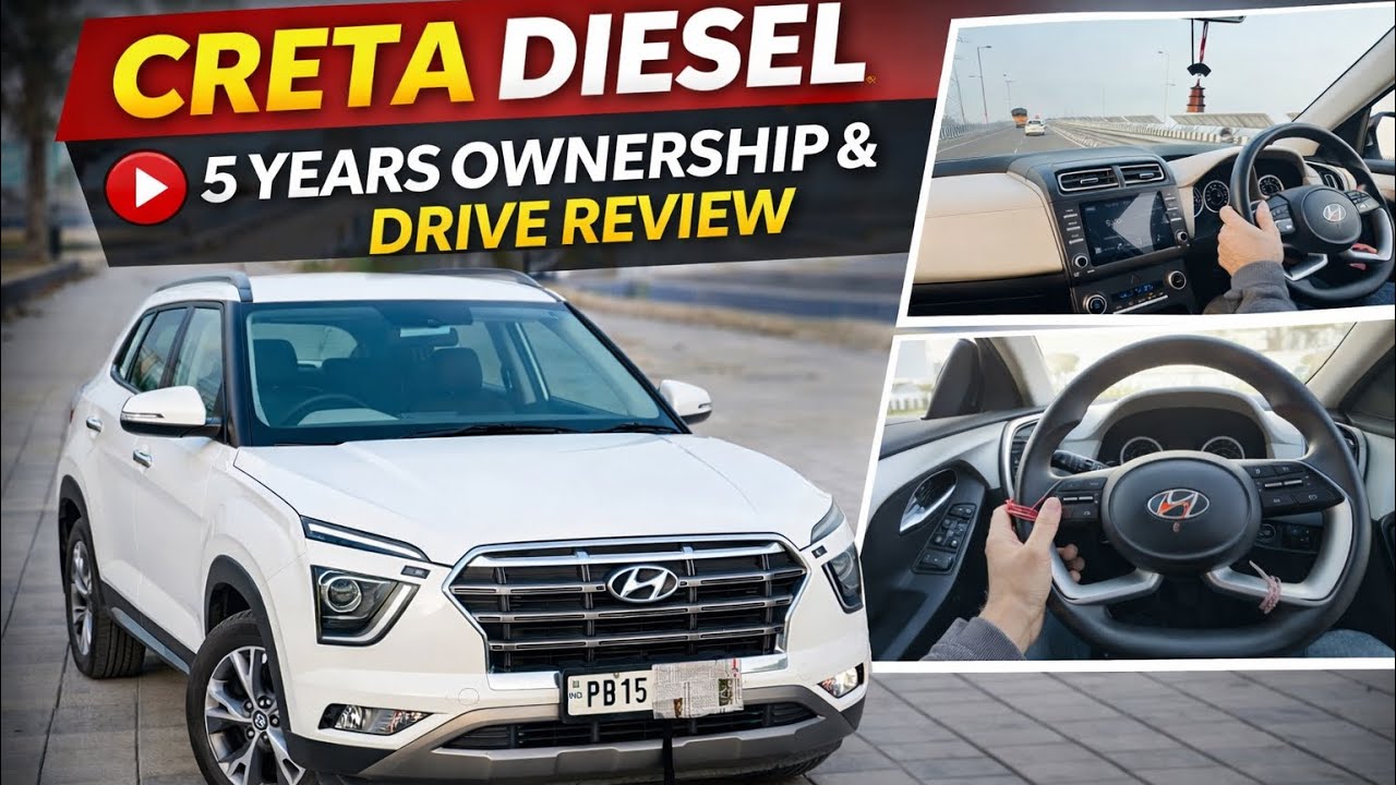 Creta Diesel🔥5 Years Ownership & Drive Review👍 - YouTube