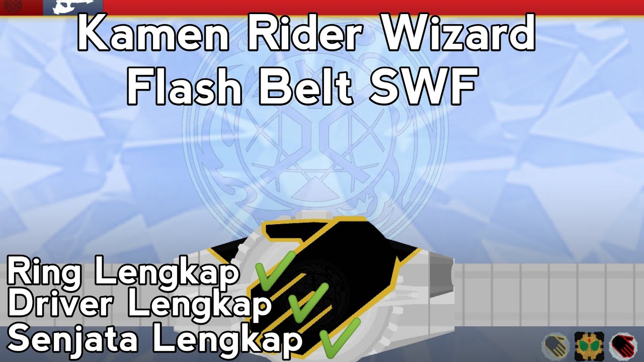 Kamen Rider Wizard Flash Belt SWF - YouTube