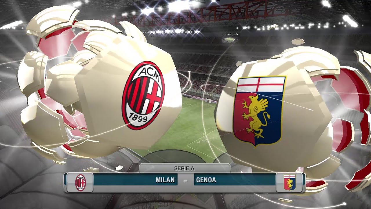 Fifa 13 - AC Milan vs Genoa - Smoking bianco Kaká - Pazzini | Serie A ...