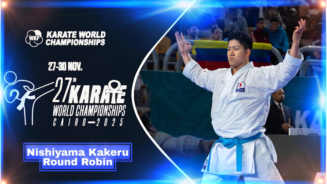 Nishiyama Kakeru All Kata’s (Round Robin) | World Senior Karate ...