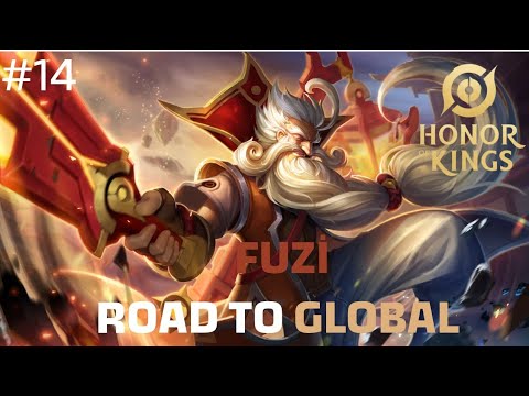 Honor Of Kings Fuzi Gameplay | Road To Global #14 | Tr Top 5 Fuzi - YouTube