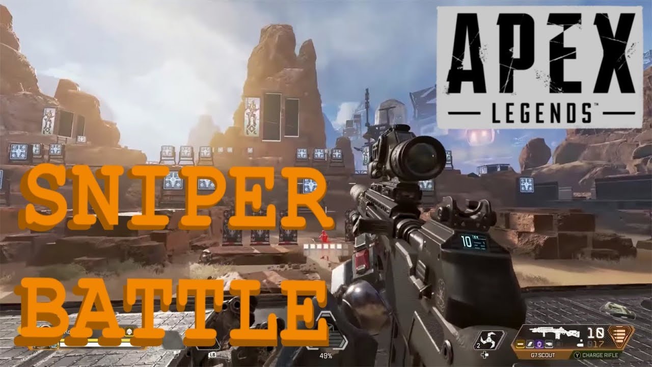 Sniper Battle - Firing Range - Apex Legends - YouTube