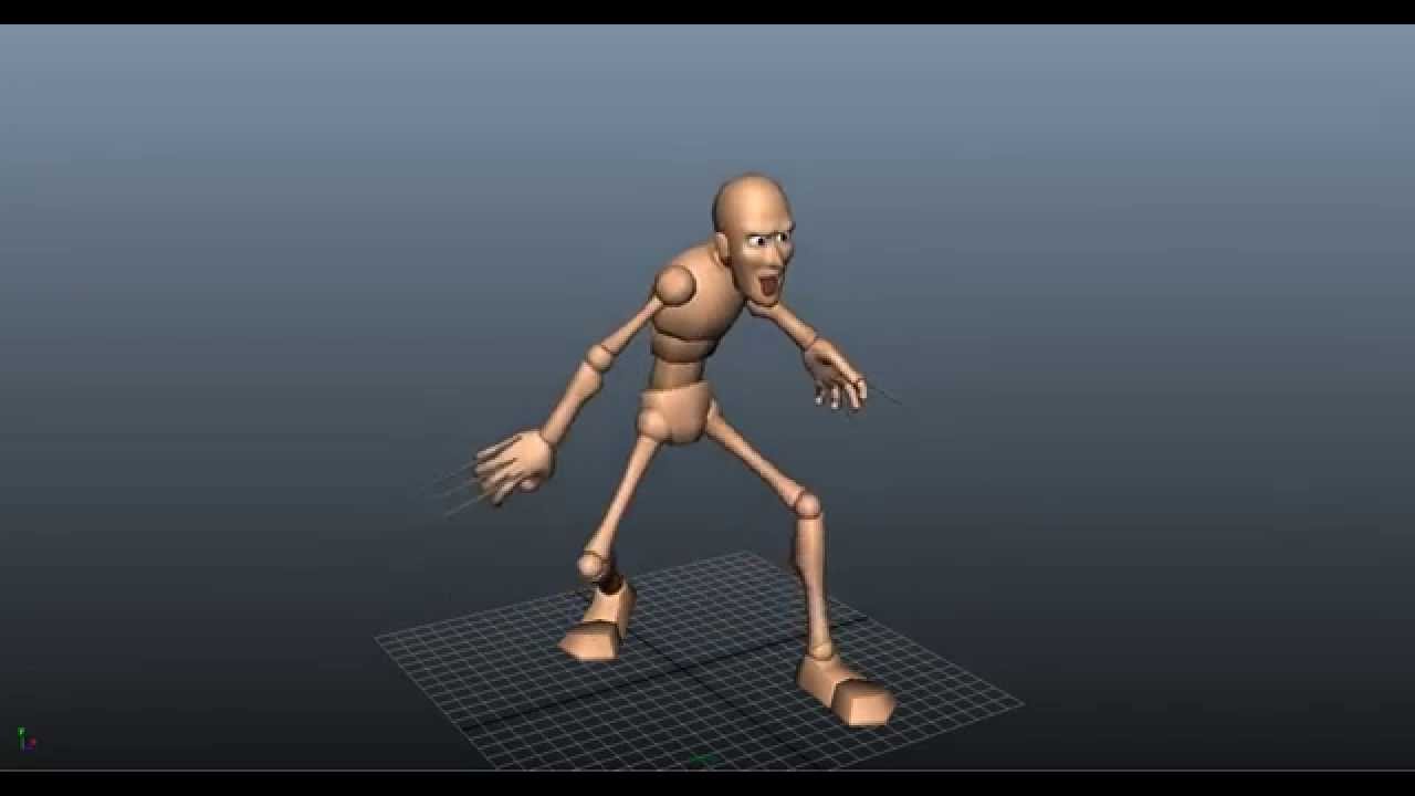 Animation assignment: Idle cycle - YouTube