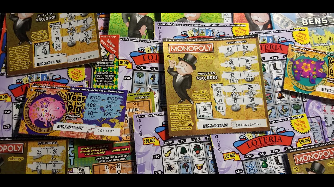NEW Games & WINS California lottery Scratchers - YouTube