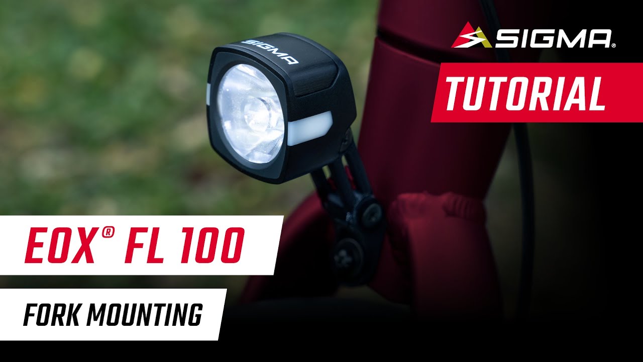 SIGMA // EOX® FL 100 // Fork mountig (EN) - YouTube