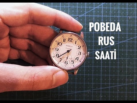POBEDA Rus Saati, Kurmalı Saatler !
