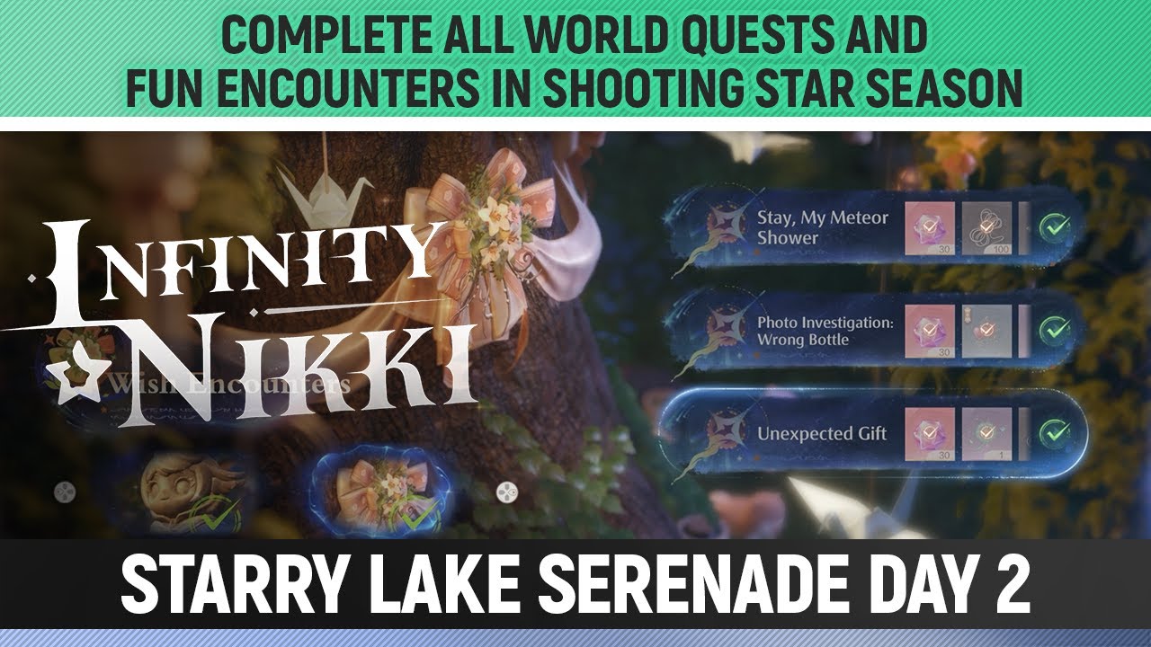 Infinity Nikki - Complete all world quests and Fun Encounters in ...