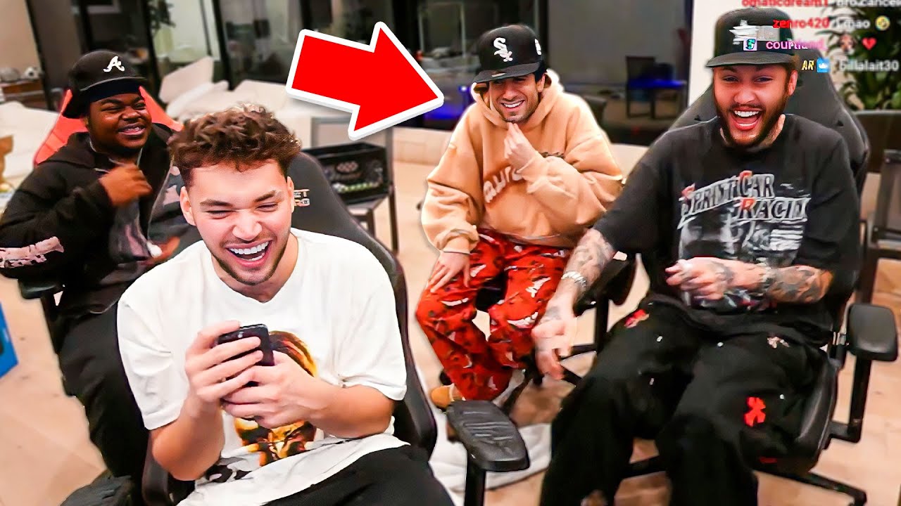 FaZe Kaysan & Banks Pull Up on Adin Ross.. - YouTube