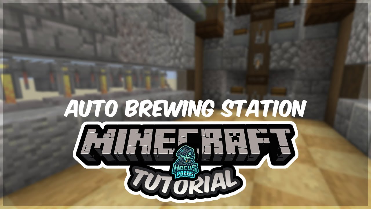Minecraft Fully Automatic Brewing Station Tutorial Minecraft Map My Xxx Hot Girl