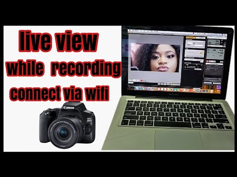 how to use your laptop as a monitor, live view while recording youtube ...