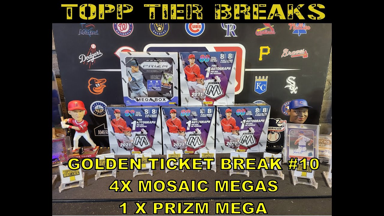 GOLDEN TICKET BREAK #10 - FREE BREAK FOR GOLDEN TICKET HOLDERS ...