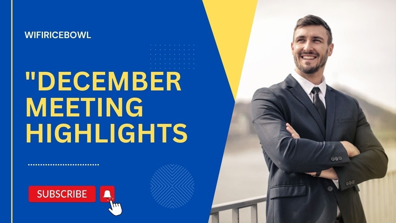 "December Meeting Highlights | Key Updates and Discussions" - YouTube
