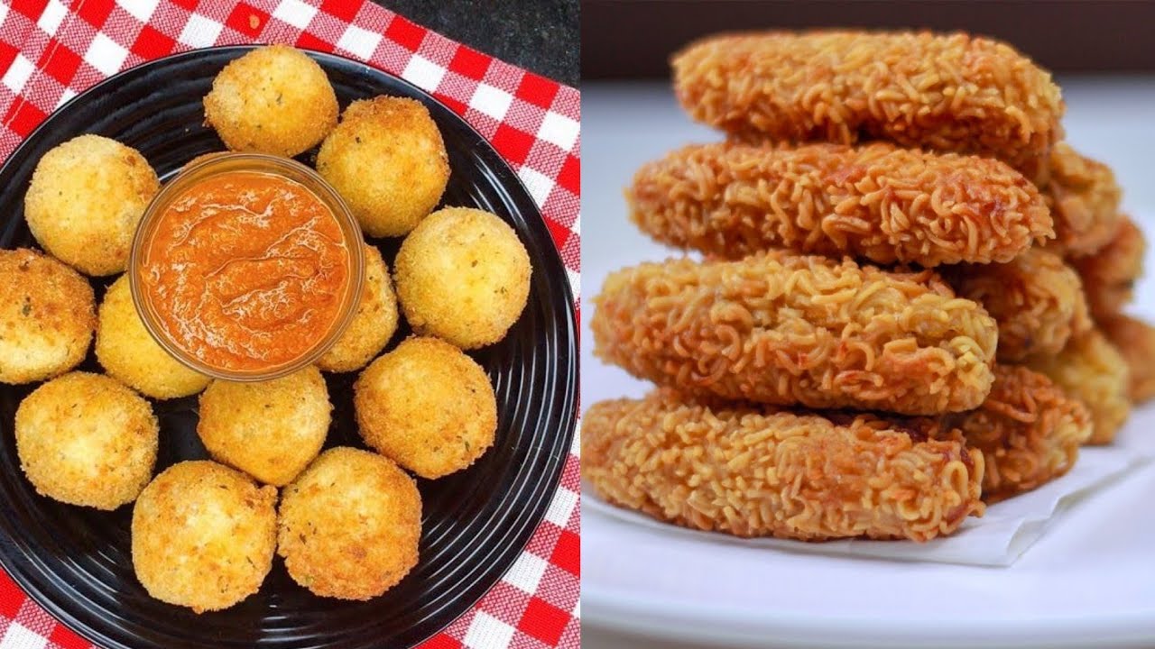 Aina Mbili Ya Snacks Za Viazi/Potatoe noodles finger/potatoe bites ...