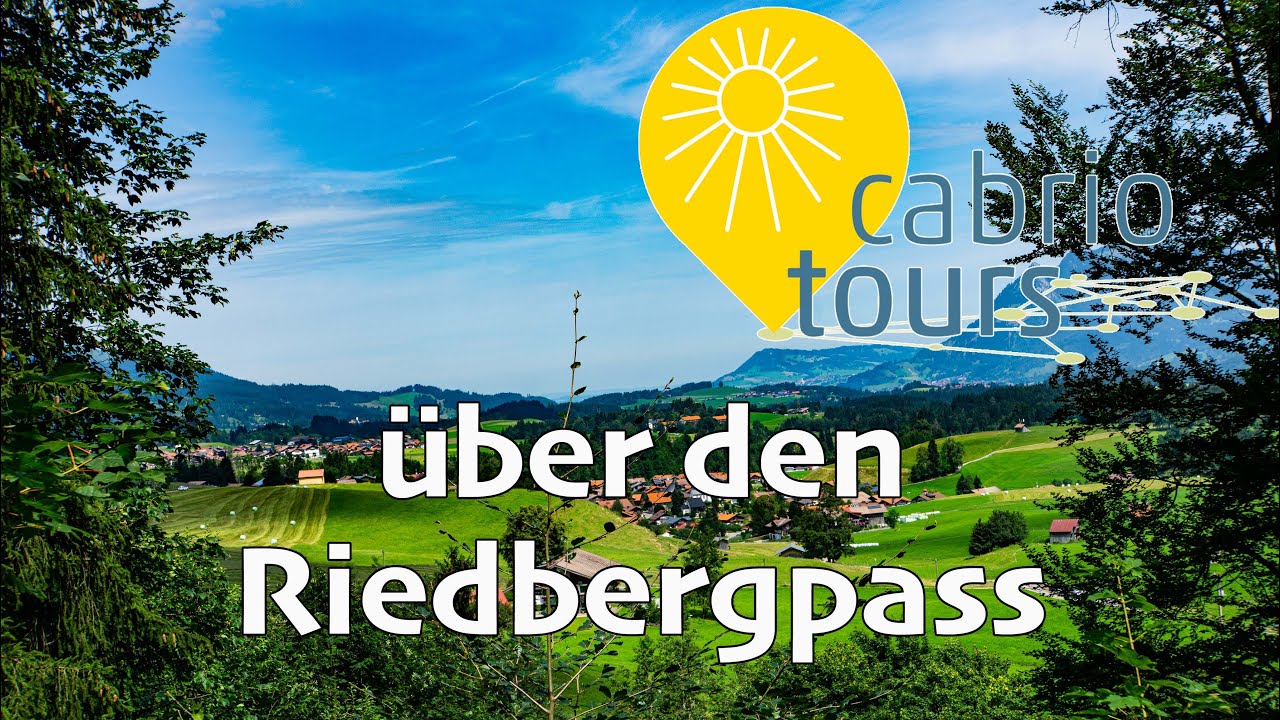 Der Riedbergpass - Deutschlands höchste Passstrasse - YouTube