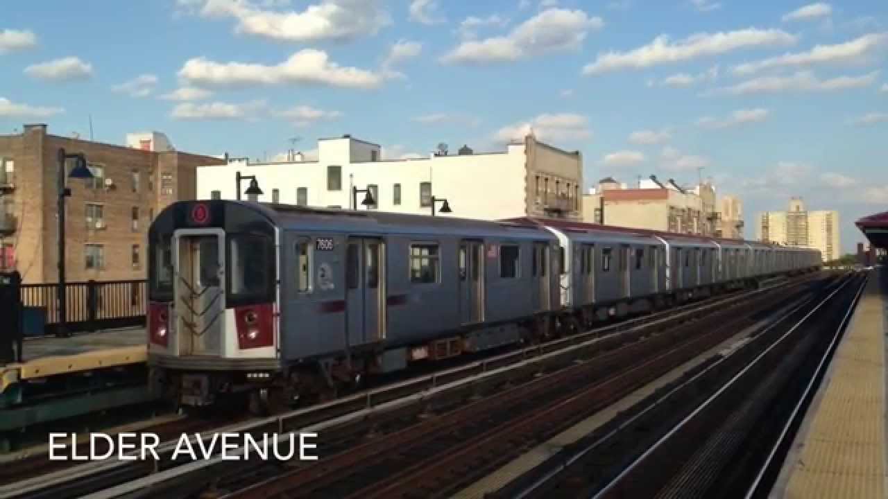 MTA New York City Subway Brooklyn Bridge Bound R142A (6) Train @ Elder ...