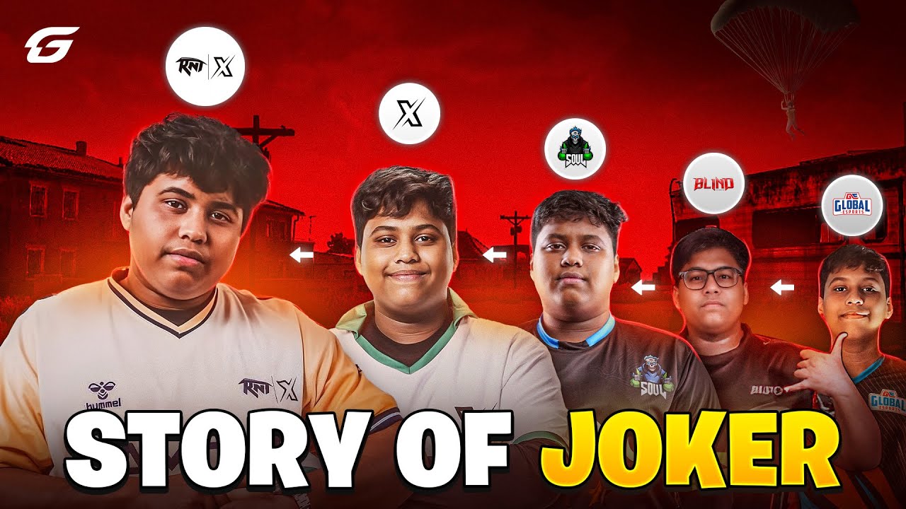 Inspiring Journey of Jokerr | From Casual Player to BGMI Star - YouTube
