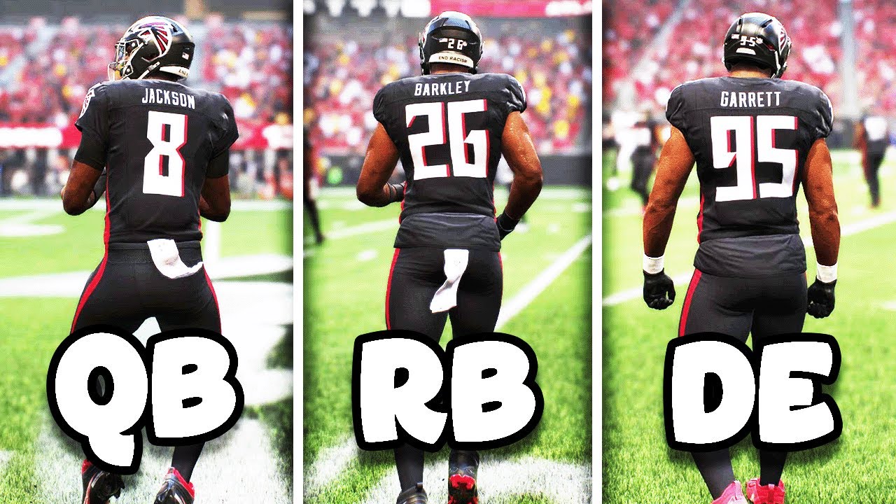 I Made a NFL Team with ALL Black Players - YouTube