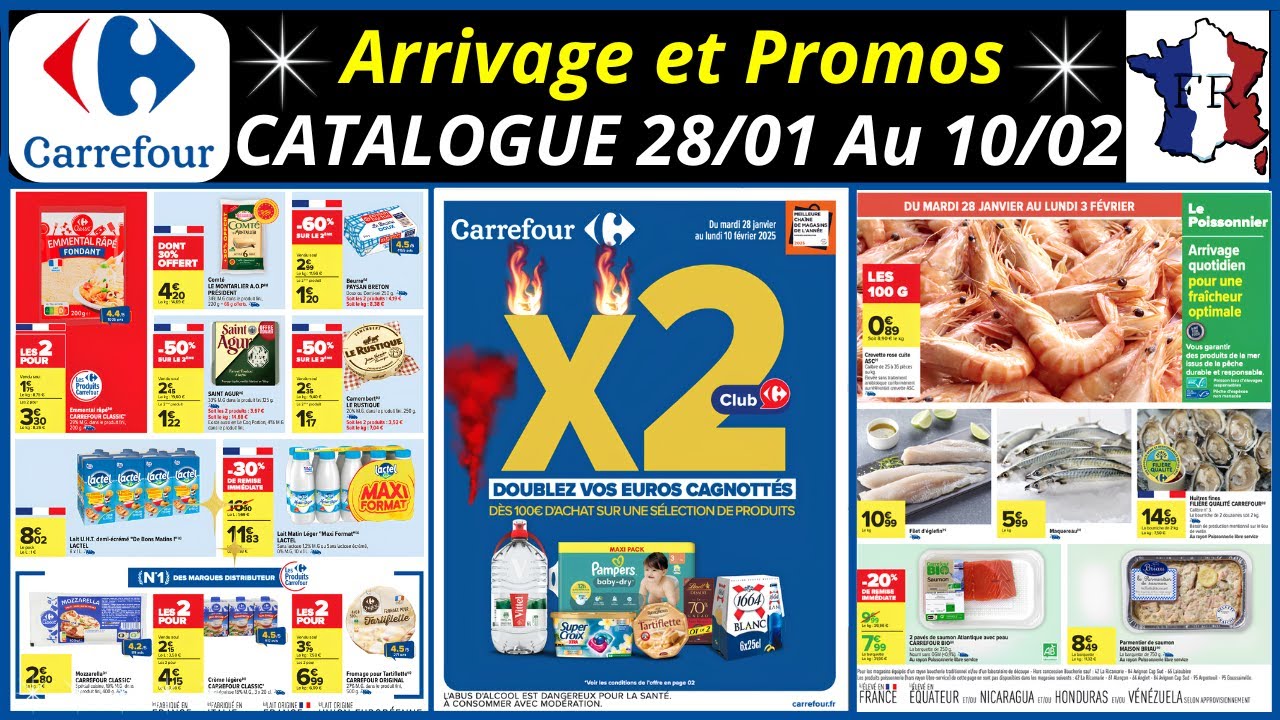 Catalogue Carrefour De La Semaine Prochaine Du 28/01/25 Au 10/02/25 ...