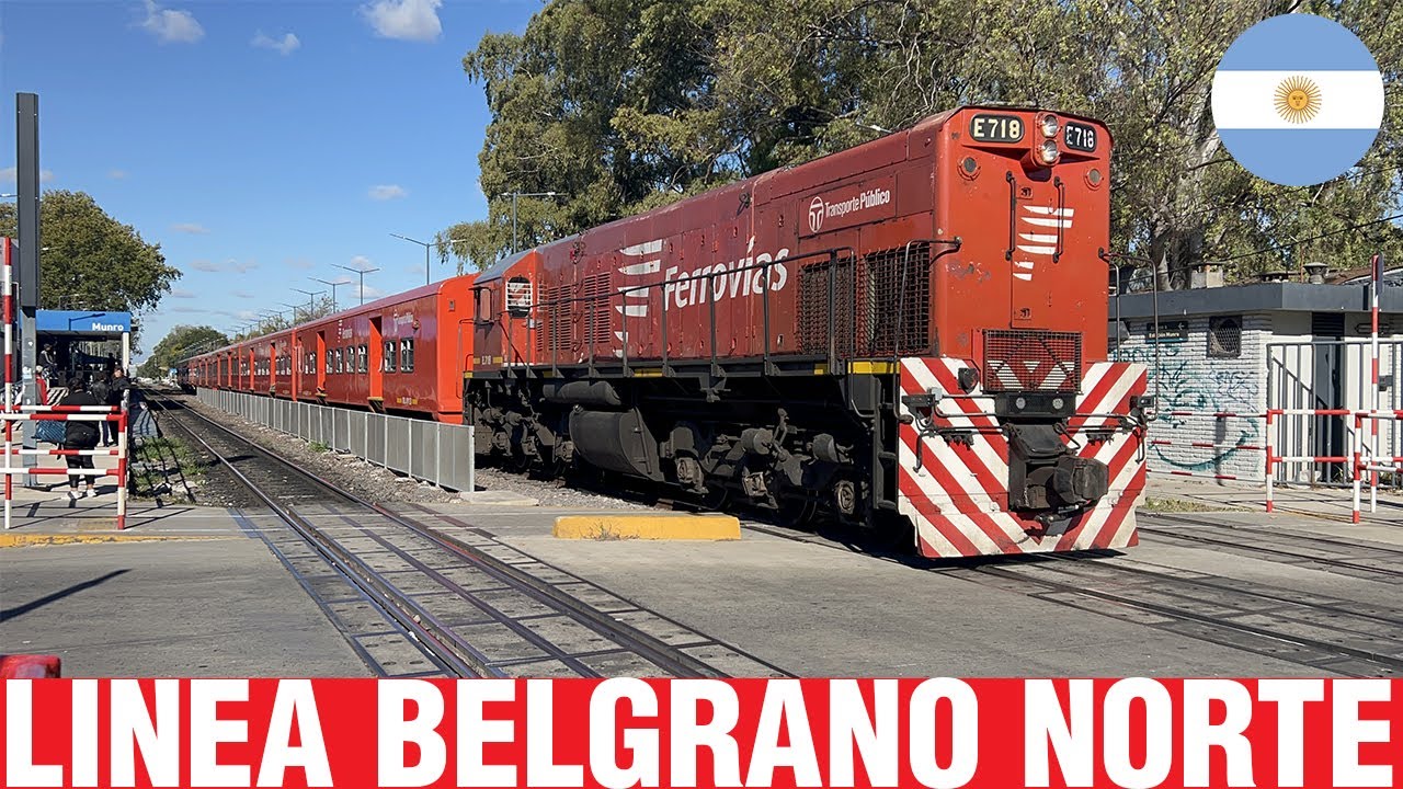 Ferrovías | Línea Belgrano Norte (Mayo 2024) - YouTube