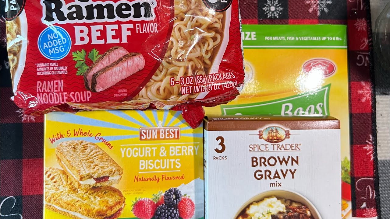 $5 or less Prepper pantry haul challenge/ Dollar Tree/ Friday Five ...