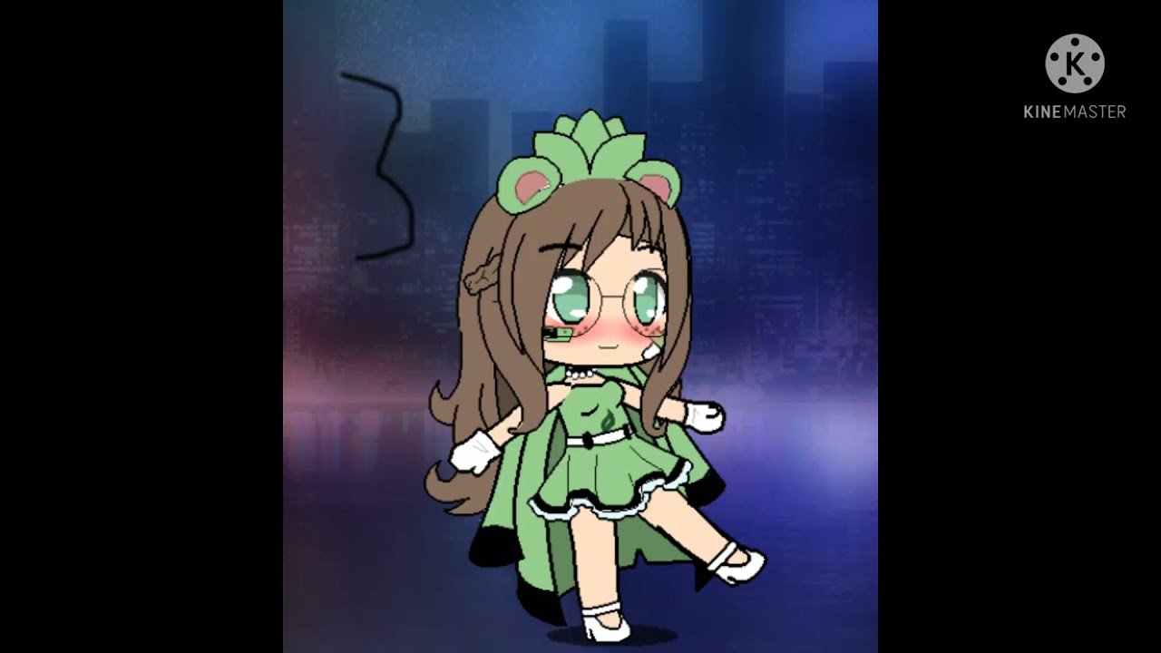 gacha club frog outfit ideas//original//cute//not to much green - YouTube