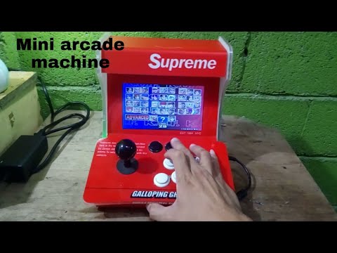 mini arcade machine.no signal - YouTube