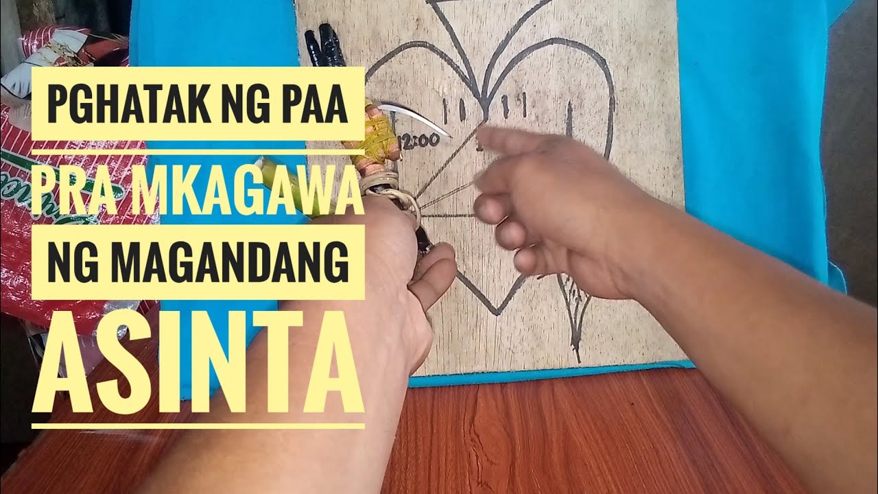 tare tutorial: paraan sa pghatak ng paa pra makakuha ng asinta - YouTube