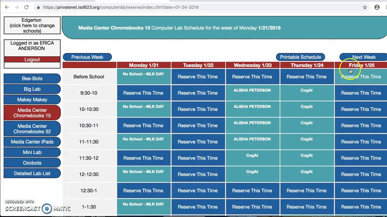 Screencast Project - YouTube