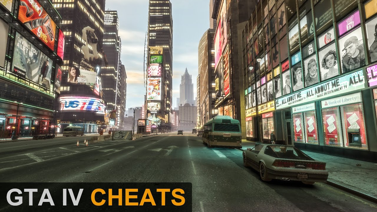 GTA 4 Cheat Codes (PC, Xbox & PlayStation) - YouTube