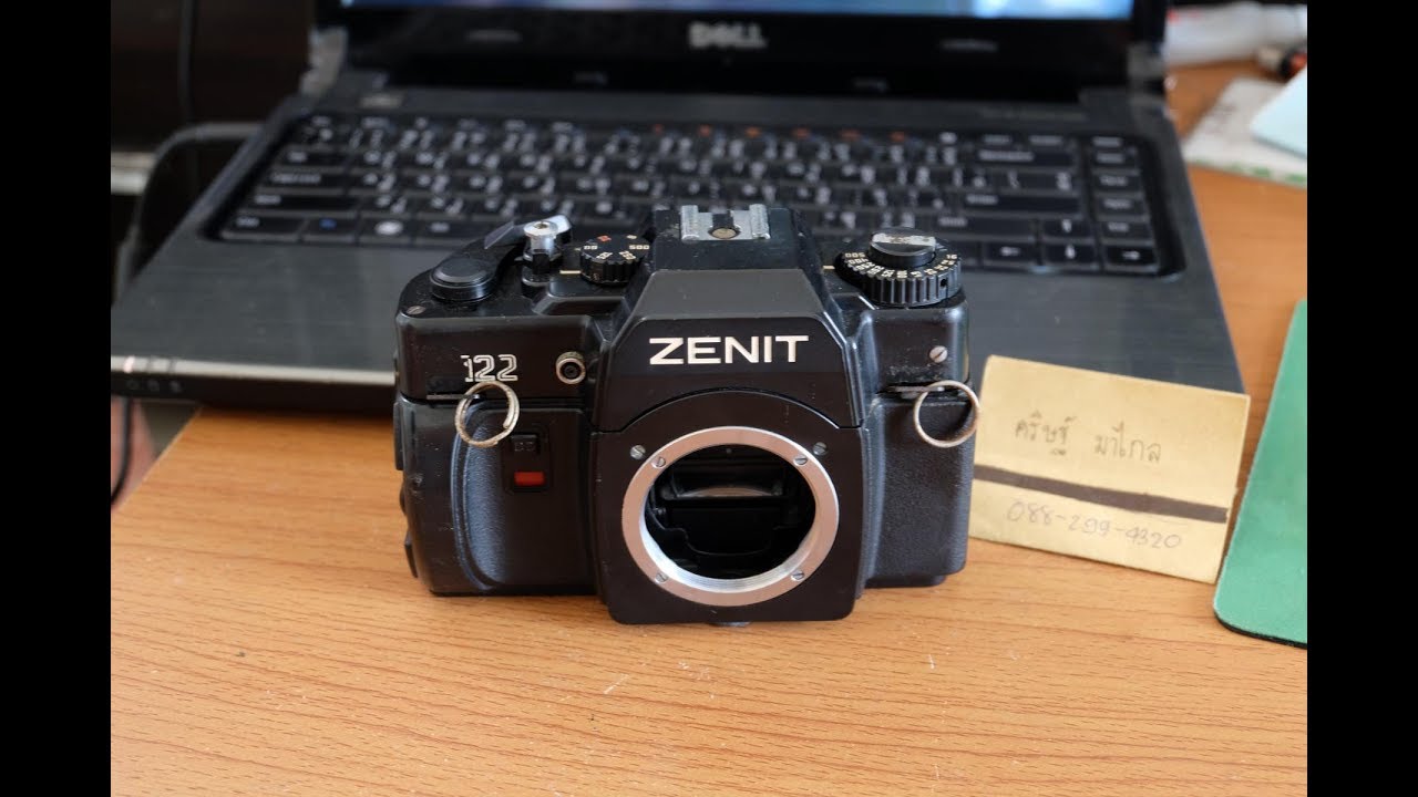 Film Camera " Zenit 122 " Video Test