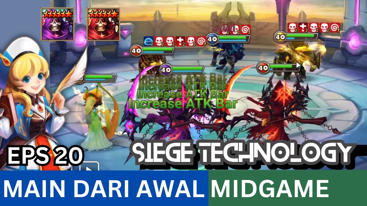 SIEGE TECHNOLOGY : THRAIN SATH TRIANA - MAIN DARI AWAL MIDGAME EPS 20 ...