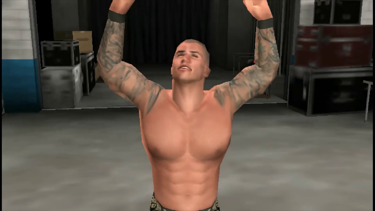 WWE SVR 2010 Randy Orton beats Dusty Rhodes - YouTube