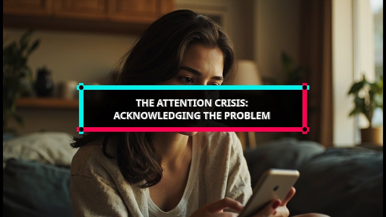 The Attention Crisis Acknowledging the Problem - YouTube