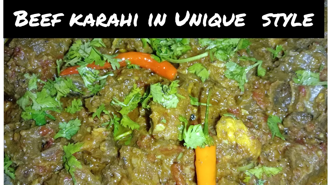 Beef krahi || Baba's special krahi - YouTube