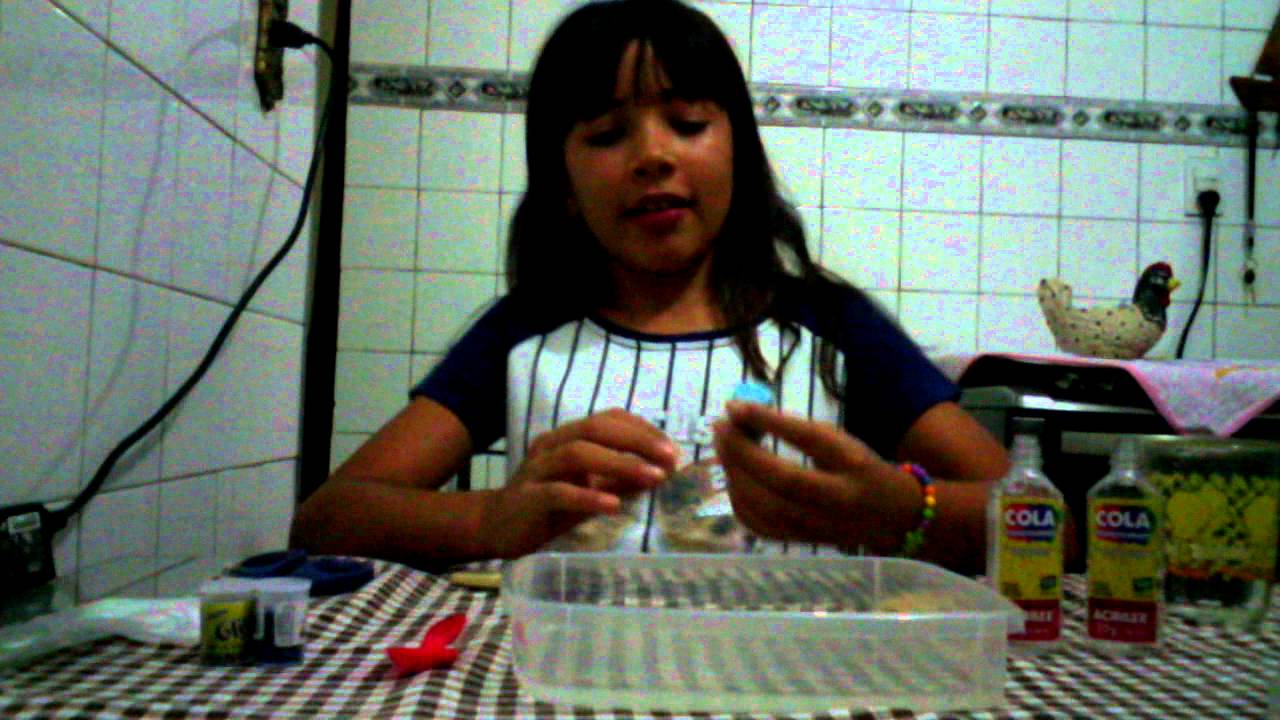 Primeiro tutorial do canal: como fazer geleca - YouTube