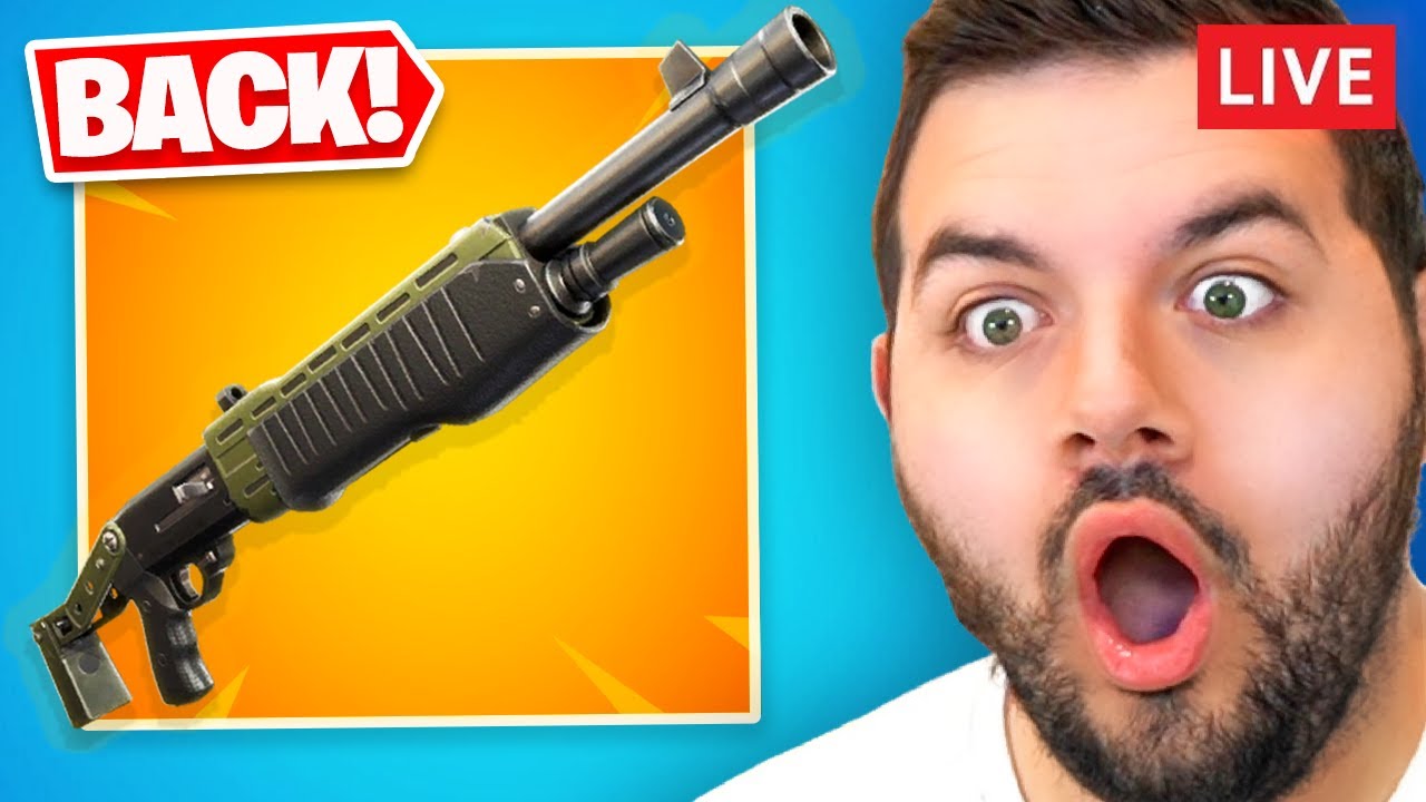🔴LIVE - THE PUMP IS BACK IN FORTNITE! - YouTube