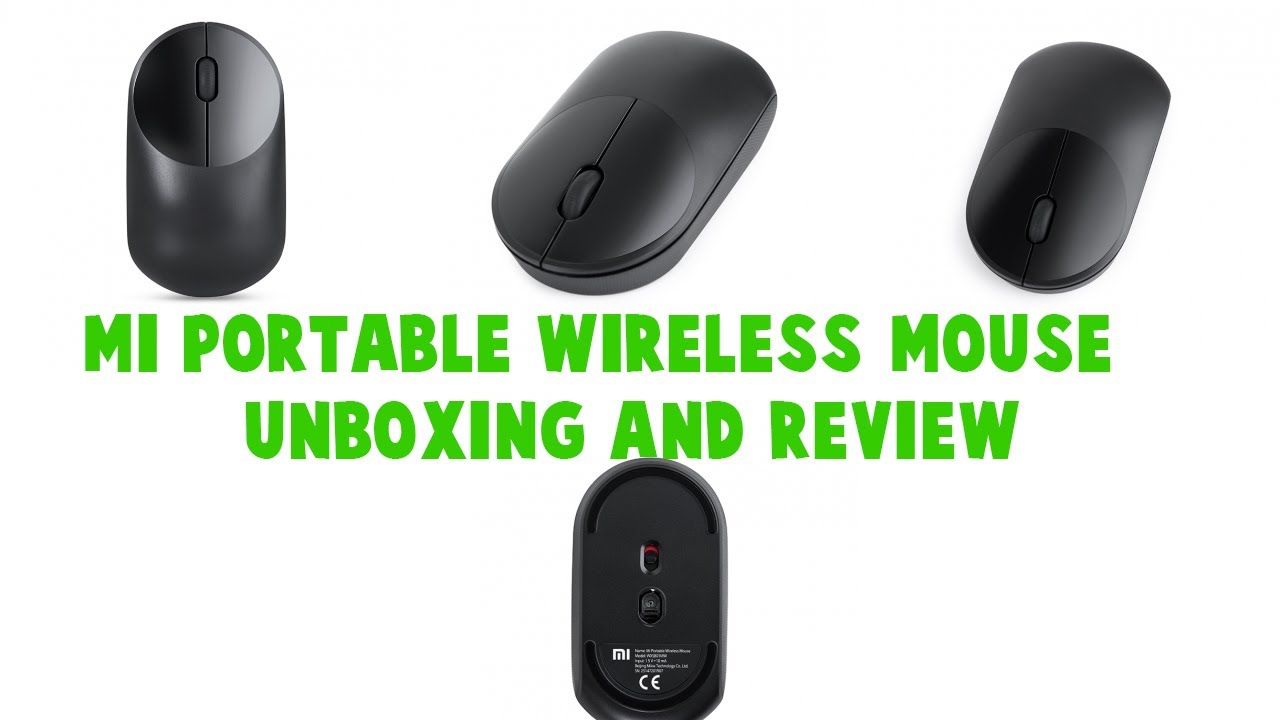 MI Wireless Mouse Unboxing and Full Review - colour Black - YouTube
