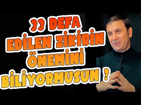 33 Subhanallah 33 Elhamdulillah 33 Allah-u Ekber Duası Hakkında Önemli Bilgi